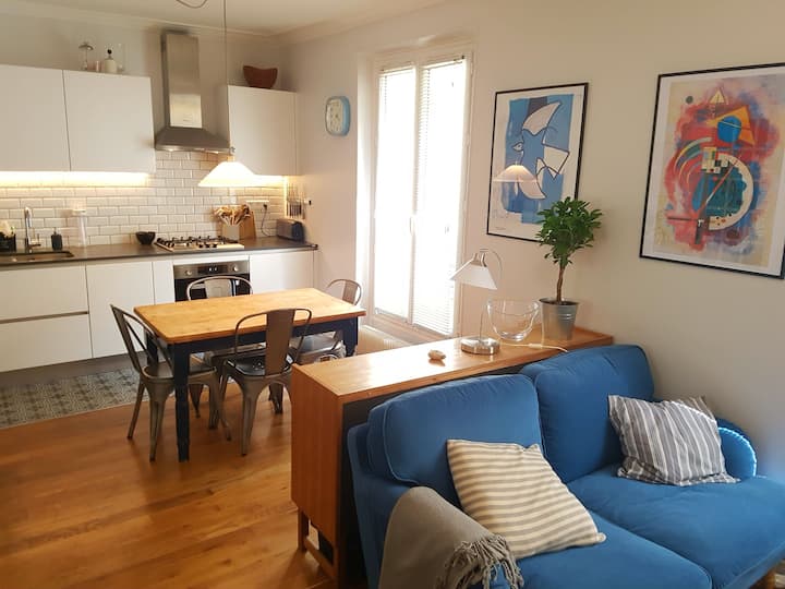 Calme Et Confort à Jourdain - Paris