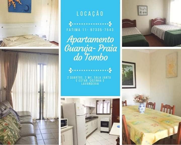 Apto Praia Dotombo, Guarujá - Guarujá