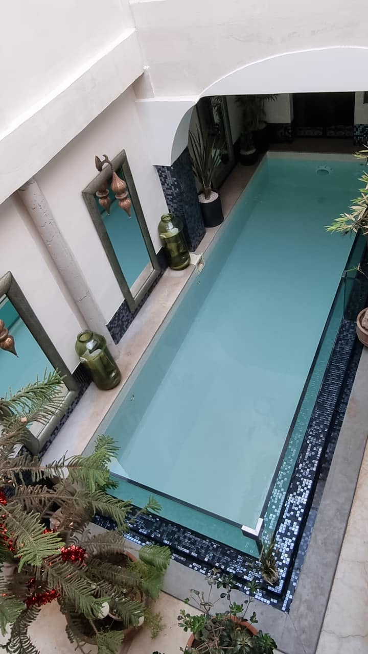 Riad à La Menthe
Médina Sidi Mimoun - Morocco