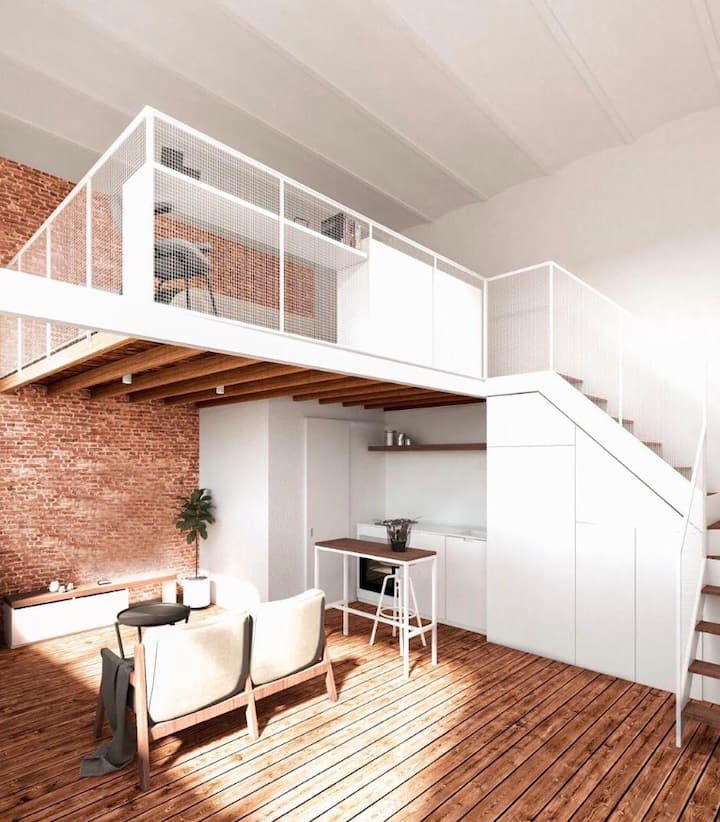 Design Loft In Montevideo's Historic House. - Montevideo