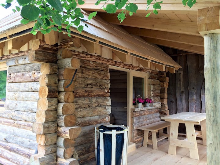 Wooden Bungalow With Gallery - Bled