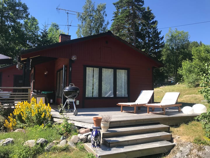 Grimsättra, Roslagen Stor Altan Nära Bad. - Norrtälje