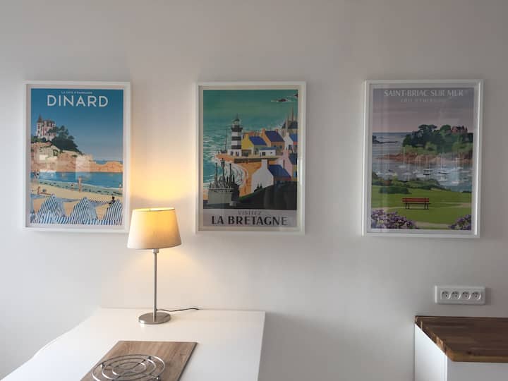 Appartement Vue Mer à Proximité Du Centre Ville - Saint-Malo