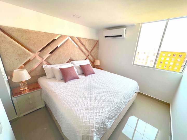 Apartamento Con Aire Acondicionado Y Parqueadero - Cali