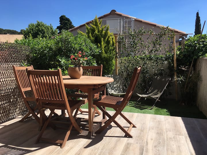 Studio 4 Pers Design 600m Plage Et Port - Sanary-sur-Mer