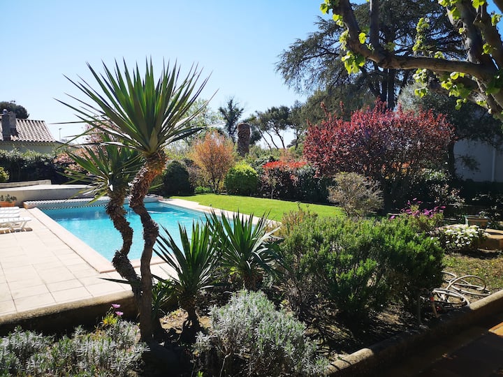 La Cytharista, Villa Bord De Mer Avec Piscine - Calanque du Mugel