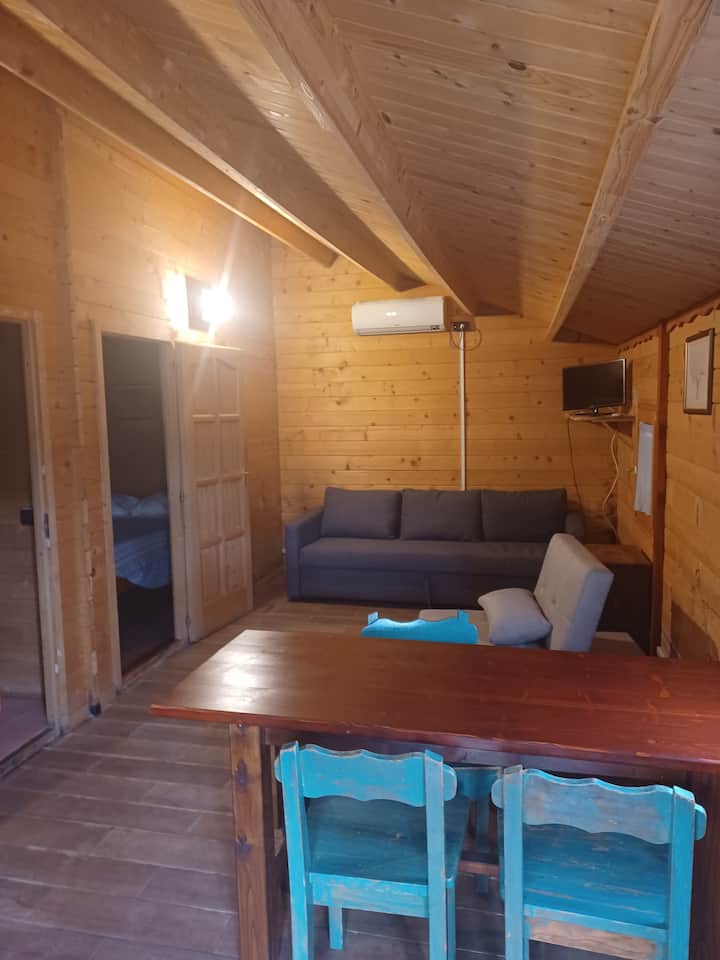 Bungalow Con Cucina In Legno In Agriturismo - Anagni