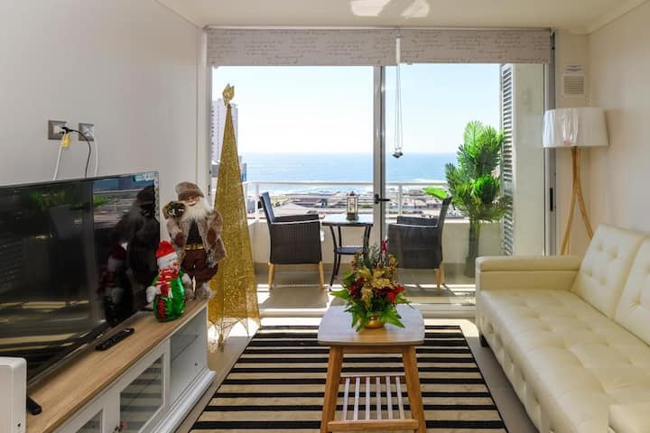 Argote Suite Bulnes Labbe Dpto. Con Vista Al Mar - Iquique