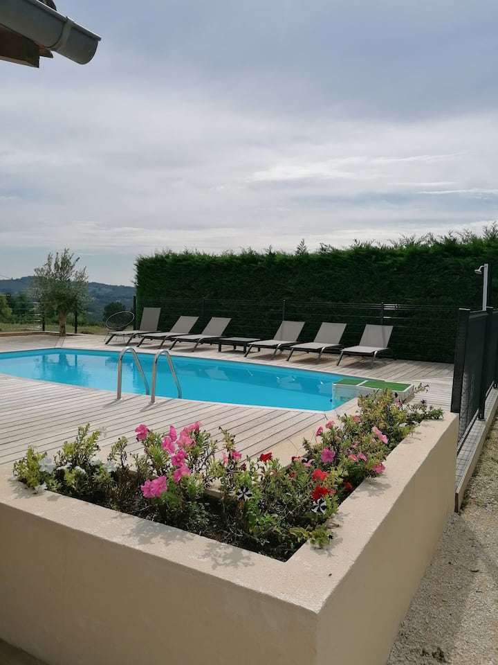 Lodge Campagne 2 à 8 Personnes, Piscine Privative - Sarlat-la-Canéda