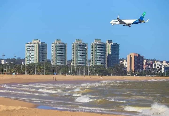 Ap 3 Qt 1 Ste Ar P 4 Próx. Praia/aeroporto/vale - Vitória