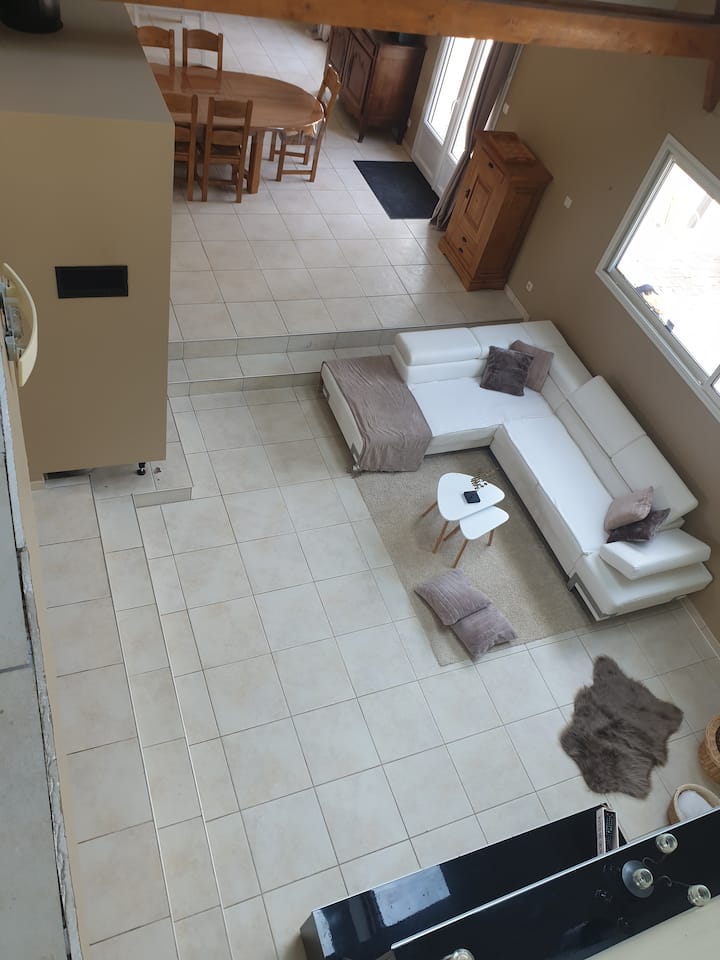 Villa Avec Piscine Et Jacuzzi Privatif, Jolie Vue - Pouilly-sur-Loire