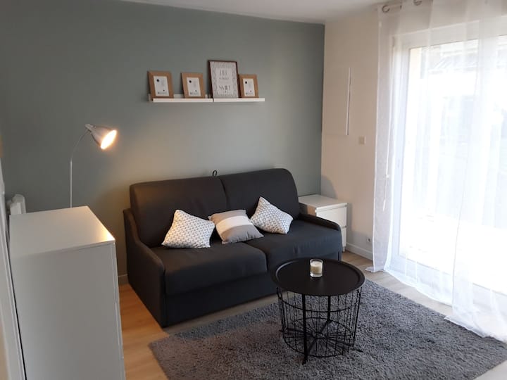 Studio Tout Confort Avec Terrasse Proche Mer - Saint-Brieuc