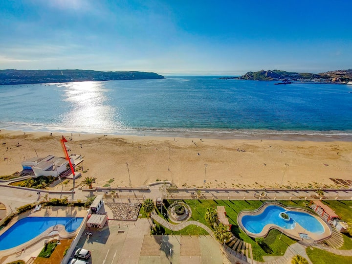 Depto Hermosa Vista, Salida Directa A La Playa - Coquimbo, Chile