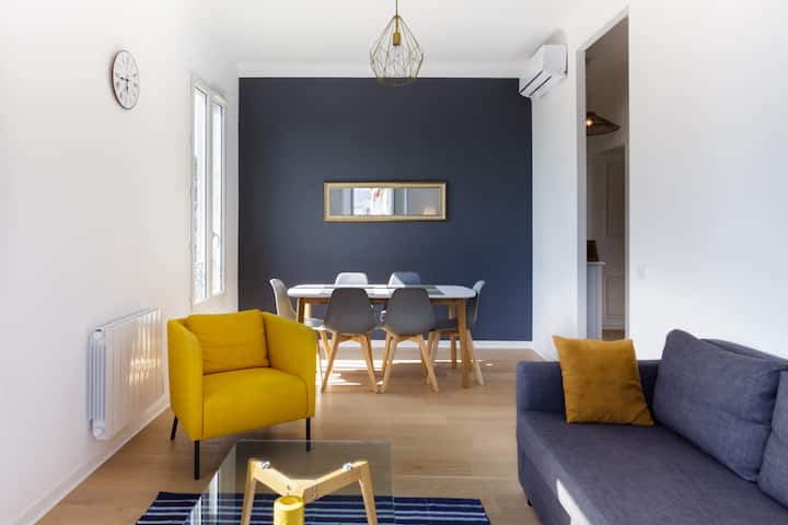 Appartement Bourgeois Avec Vue Mer - Nice