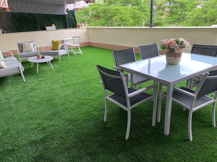 Modern Flat Espectacular Terrassa Near Barcelona. - Badalona