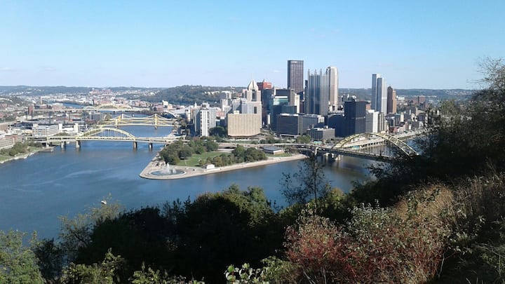 *E 3br A Short Walk To Grandview Sleeps Up To 7 * - Pittsburgh