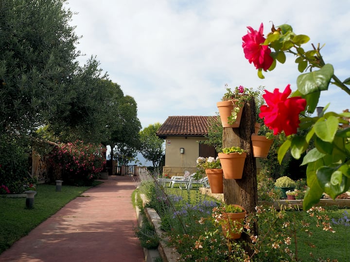Casa Con Jardín Y 5 Habitaciones, Una Sola Planta - Briones