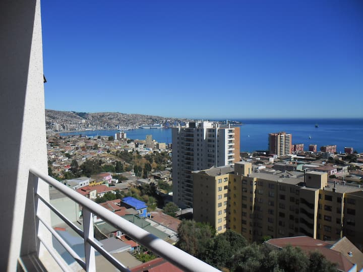 Lindo Departamento Con Vista Al Mar - 발파라조