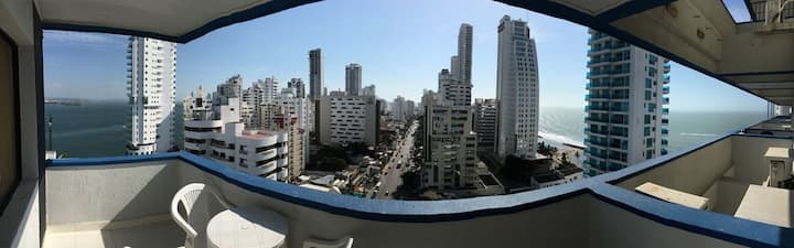 Apartamento De 3 Habitaciones Para 10 Personas - Cartagena