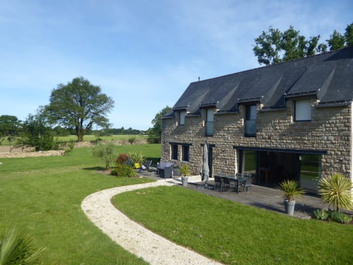 Longère Rénovée Au Calme Proche De Vannes - Arradon