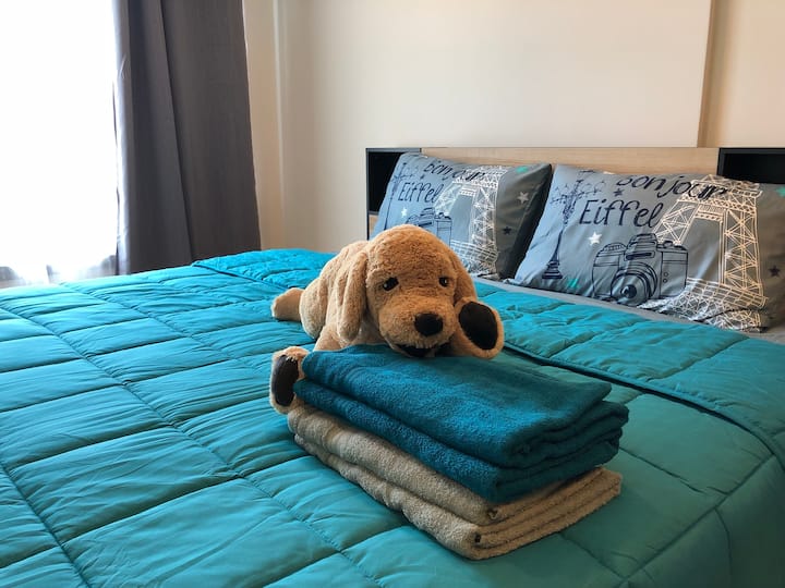 Calm & Comfy 1b1b 40sqm Between Chaam-hua Hin - Cha-am