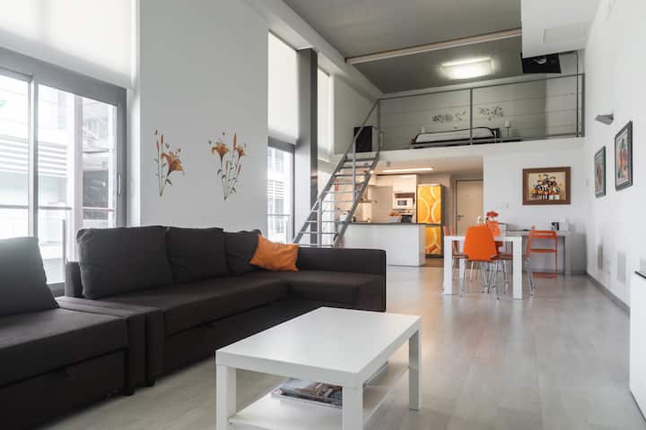 Orange Loft, Valencia, Piscina. Alquiler Corto - Valência