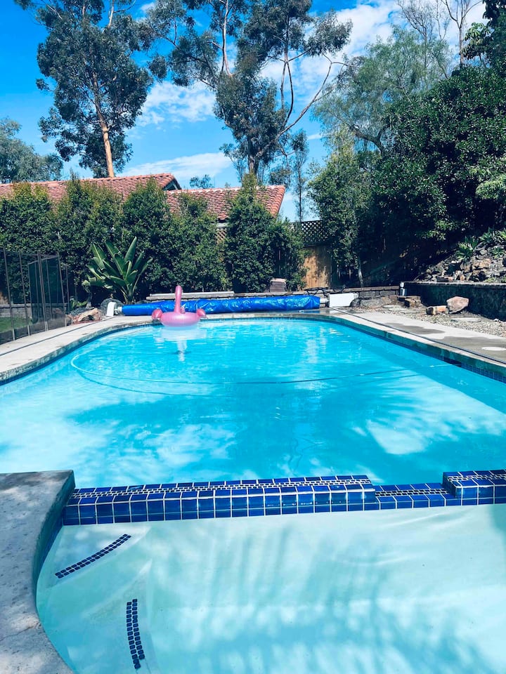 Spacious 4bd 2.5br House W. Pool, Bbq & Backyard - San Diego, CA