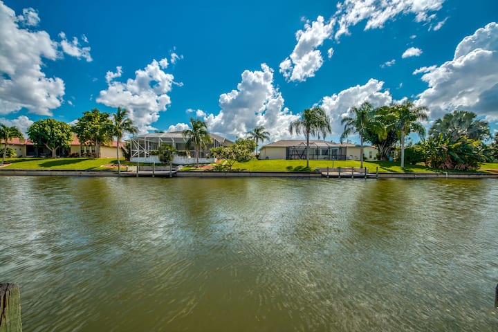 Blue Horizon House-3BR-Cape Coral-Pool-Canal - Houses for Rent in Cape ...