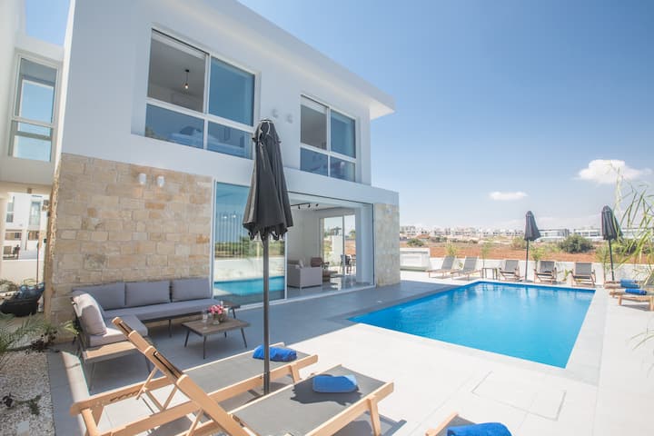 Villa Lexa,brand New 4bdr Protaras Villa,with Pool - Protaras