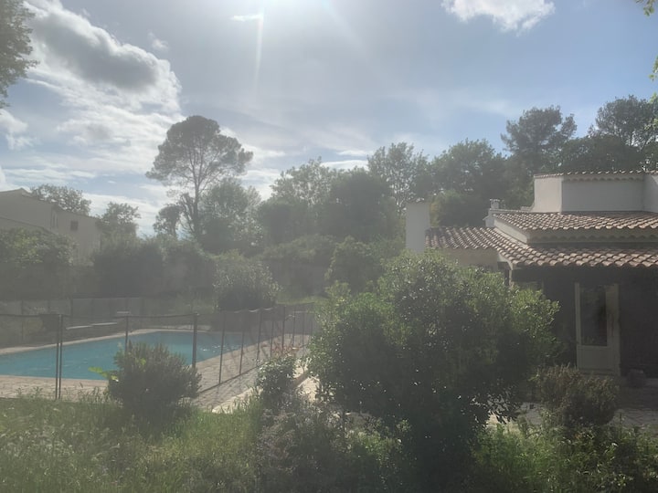 Villa Cosy Avec Piscine - Roquefort-les-Pins