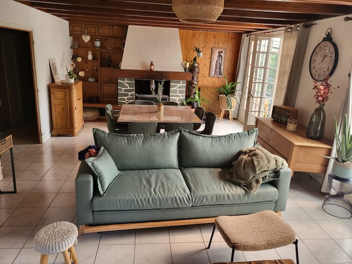 Chambre Double, Vu éTang, Nature, Calme, Spa - Vivonne