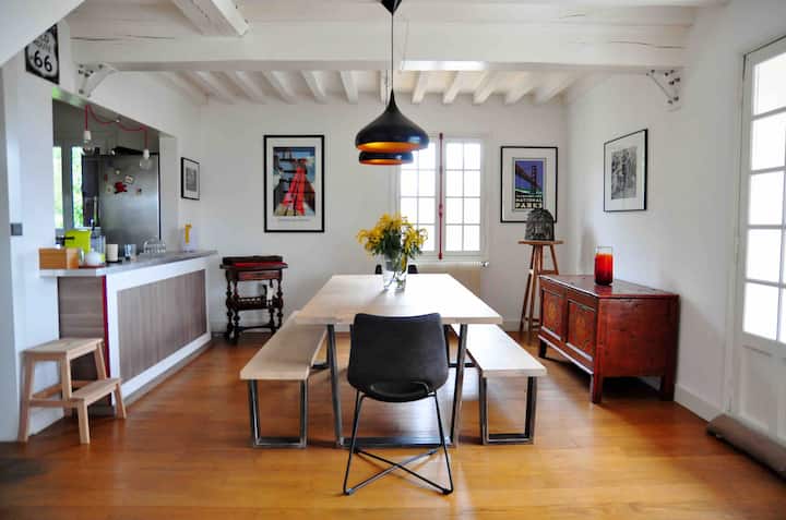 Maison De Charme, Vue Sur La Vallée, 5min Honfleur - Honfleur