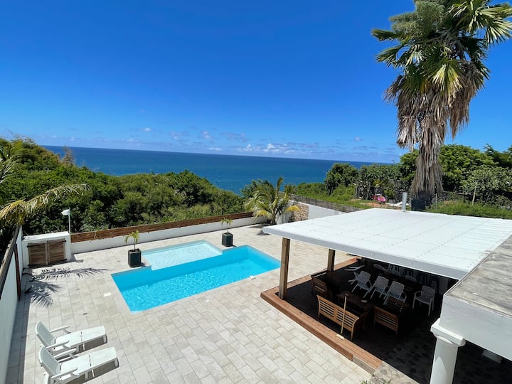 Magnifique Villa  Avec Piscine Vue Mer 4 éToiles - La Réunion