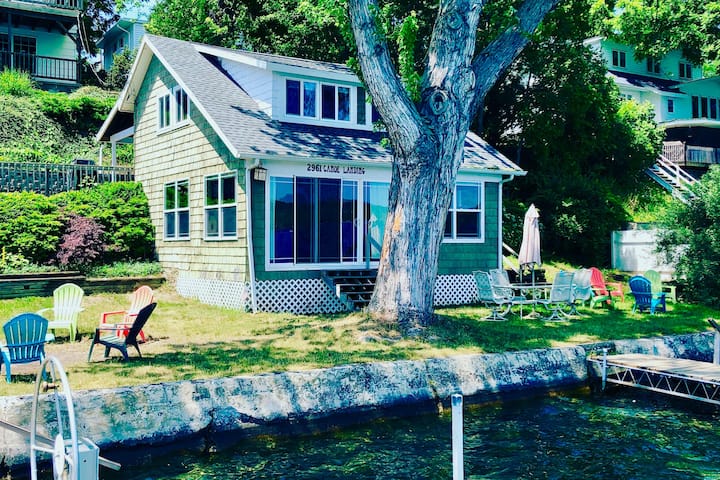 Escape On Qka Lake Cottage (House B - Sleeps 7) - Keuka Lake State Park, Keuka Park