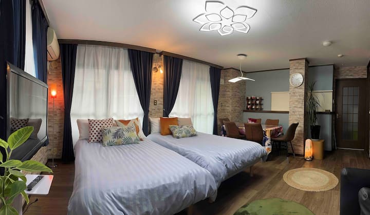 ⁈新宿 20分quiet Cozy Room Walmart Dondondonk駅8分 無料駐車 - 西東京市