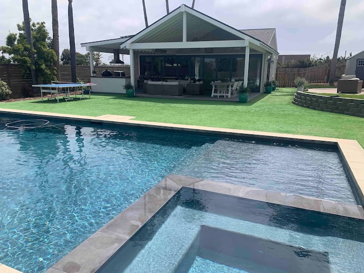Walk To Del Mar Races From This Stylish Pool House - Encinitas, CA