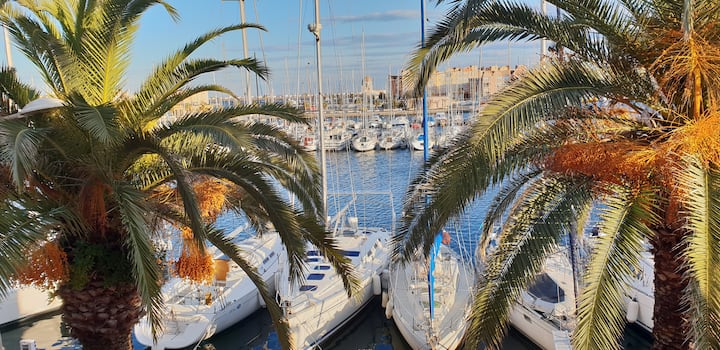 Tout Confort.tres Belle Vue.piscine.tennis - Gruissan