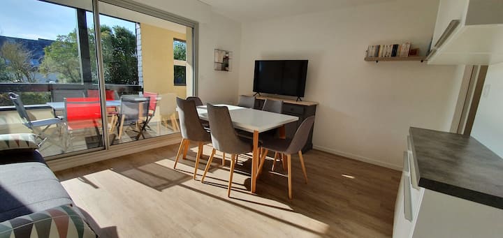 Appartement 2 Pièces Proximité Plage Avec Piscine - Quiberon
