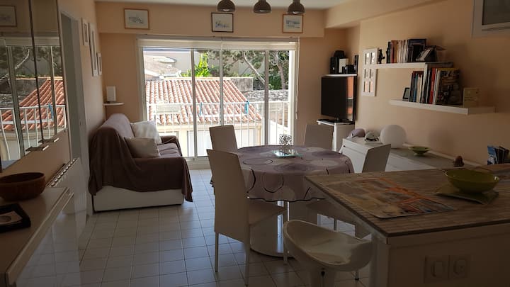 Appart T2 -150 M De La Mer -Marché Arago -4 Vélos - Le Château-d'Olonne