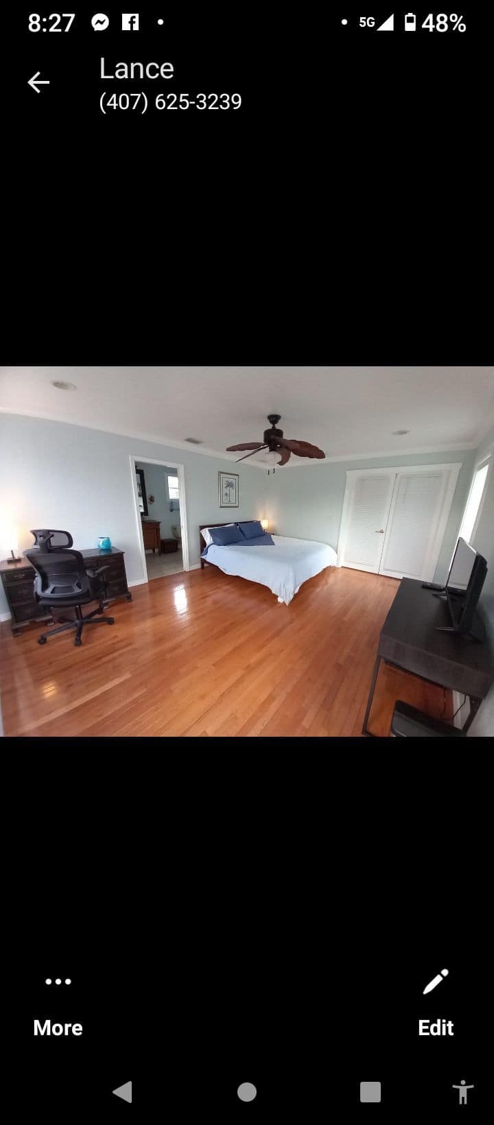 Large Master Suite King Bed. - St. Petersburg, FL