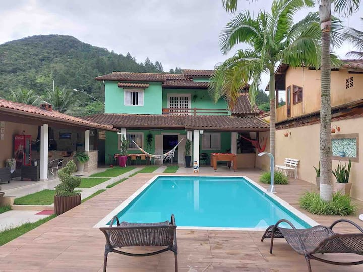 Casa Arejada Ubatuba 300m Da Praia Perequê Mirim - Ubatuba