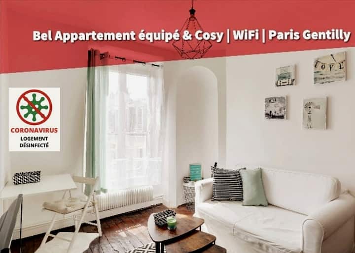 💝 Bel Appartement éQuipé💝paris Gentilly💝🔑⚡⚡ - Vitry-sur-Seine