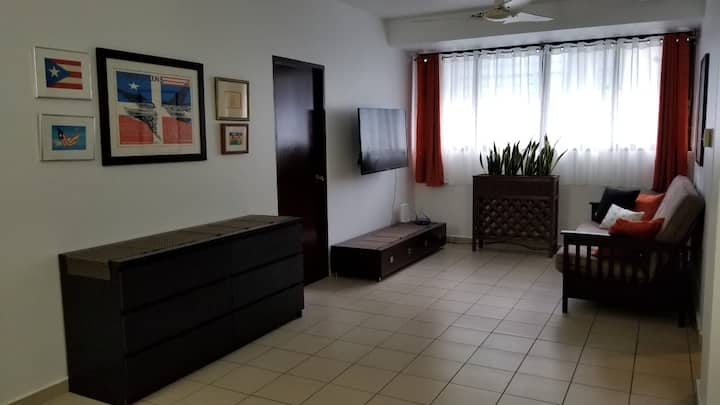 Two Bedroom Apt ; Steps To  The Beach And Lagoon; - San Juan