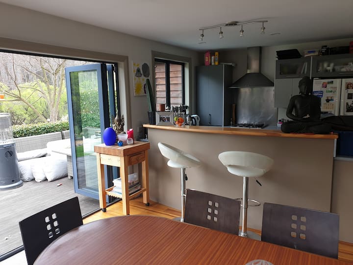Private Quiet Riverside House With Spa 
5 Nights+ - Queenstown
