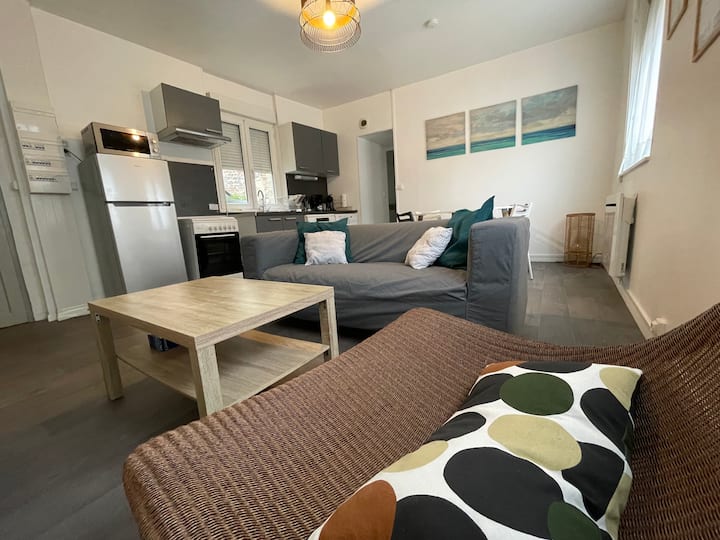 Appartement 2 Chambres à 3 Min à Pied De La Plage - Plage de Saint-Valery-en-Caux