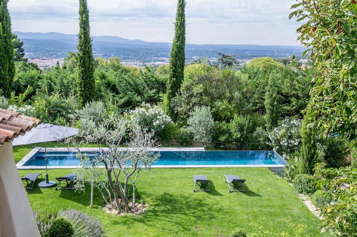 Mas Au Coeur D'aix En Provence, Vue Panoramique. - Aix-en-Provence