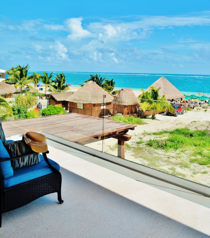 Condominio Frente Al Mar Delmar # 2 - 2r - Puerto Morelos
