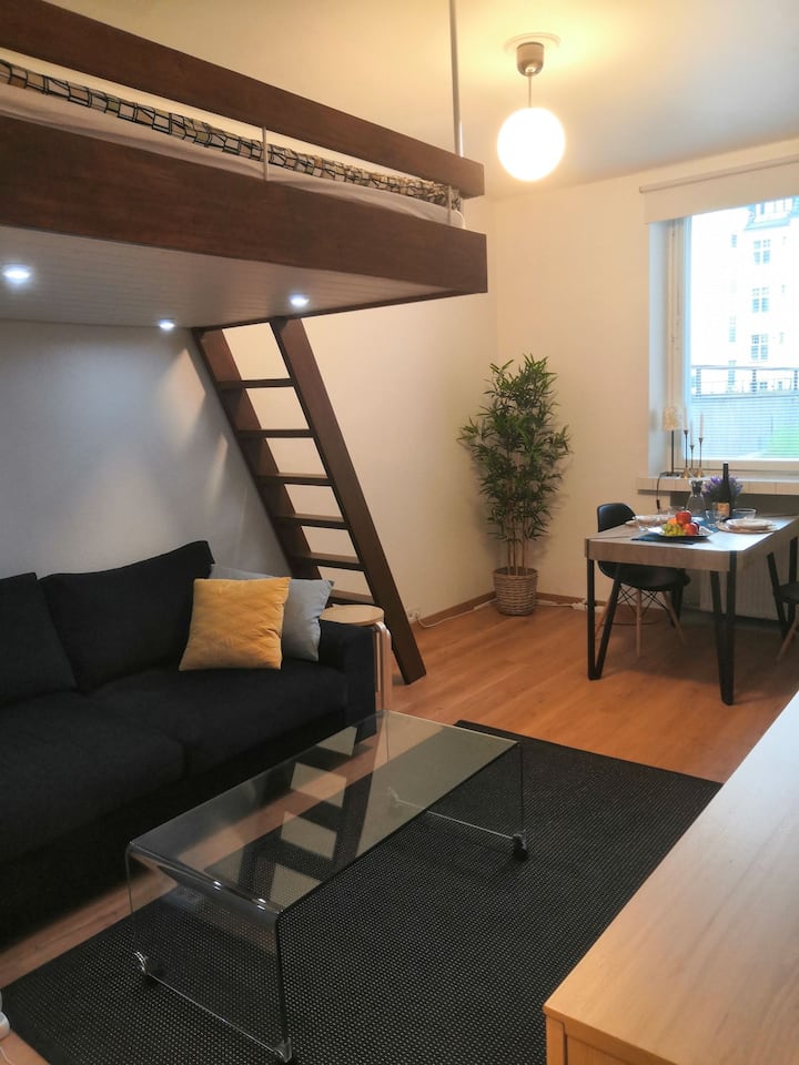 Cozy Studio Apartment In Downtown Helsinki Kamppi - Helsinki