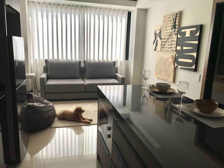 Tranquilo Depto. De Un Dormitorio En Equipetrol - Bolivia