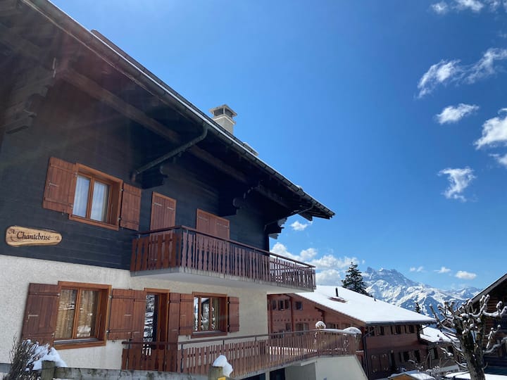 Appartamento A Villars Sur Ollon Con Vista Alpi - Leysin